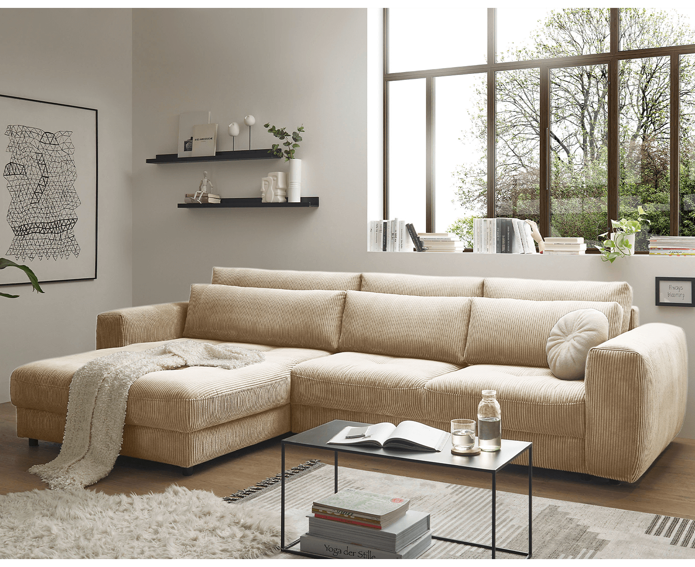 Barura Ecksofa 333 x 194 cm – Froschkönig24